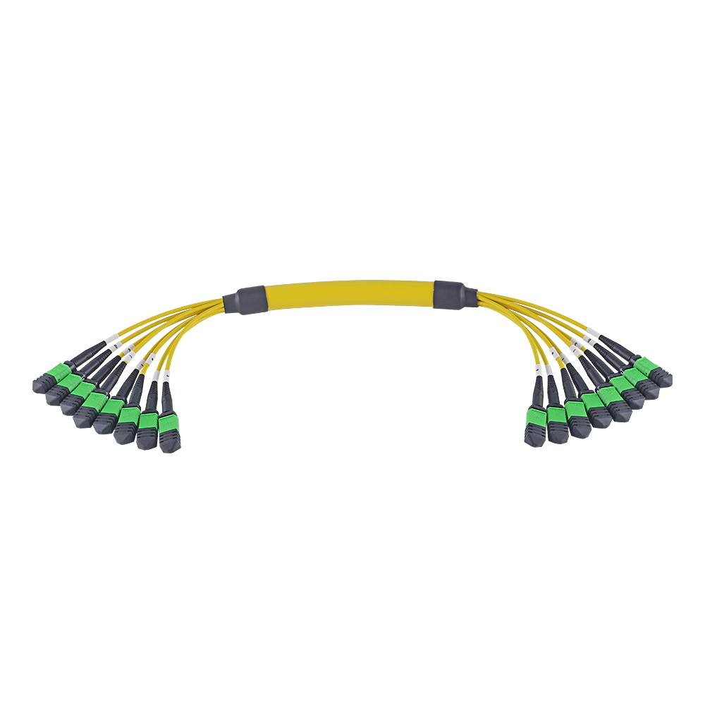 96F 192F Fiber Optic MPO MTP Breakout Cable Singlemode