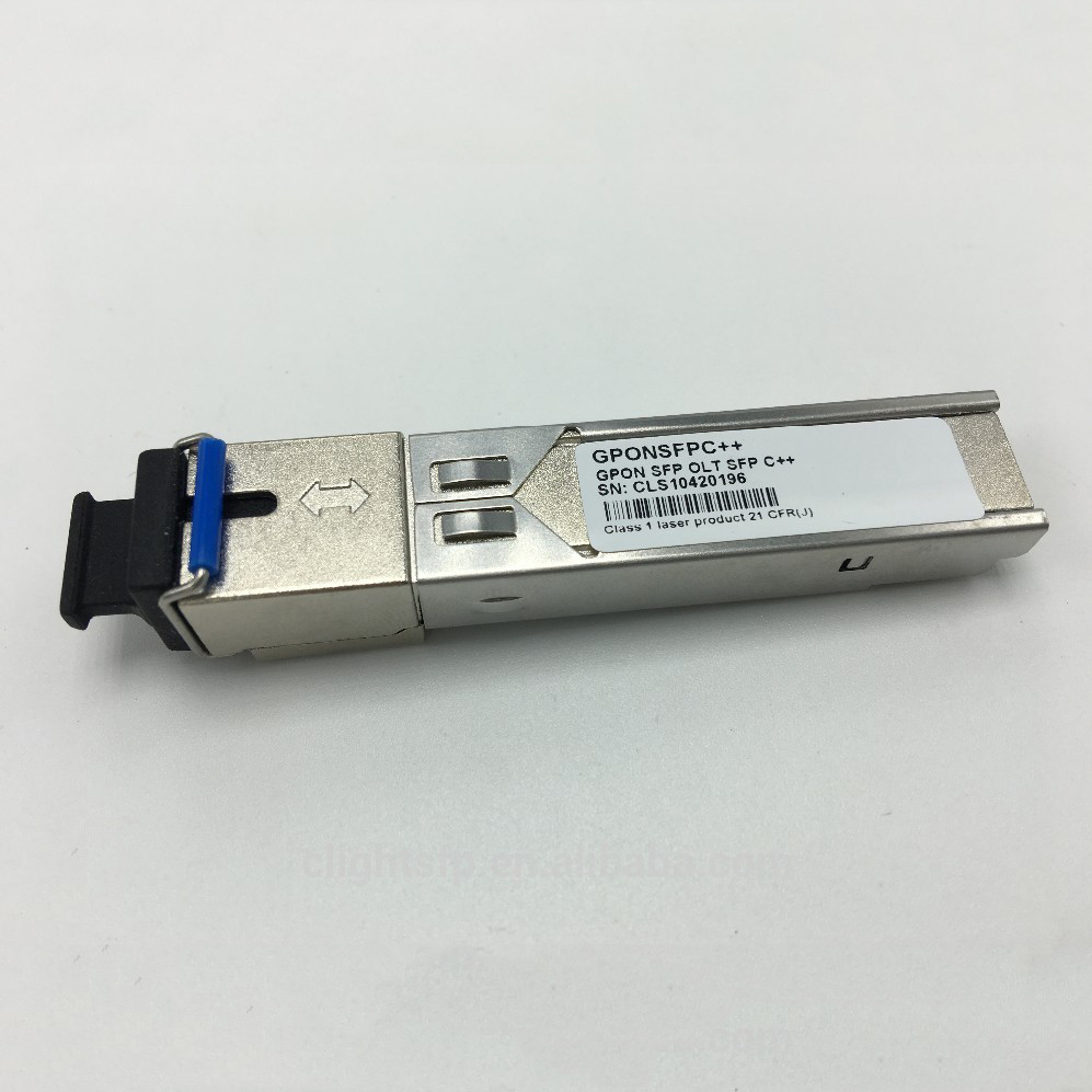 OLT Gpon SFP Class C++ SC 20km TX 1490nm 2.488Gbps RX 1310nm 1.244Gbps ...