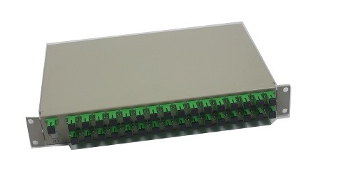 1x32 SC/APC Single Mode Rackmount Type Fiber Optical PLC Splitter in ...