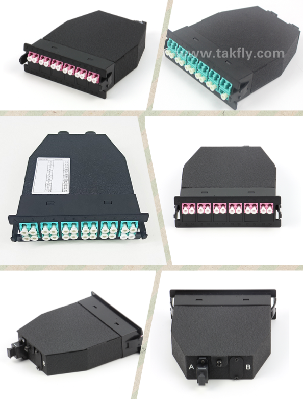 24 Cores MPO MTP Optic Patch Panel Module Cassette For Data Center