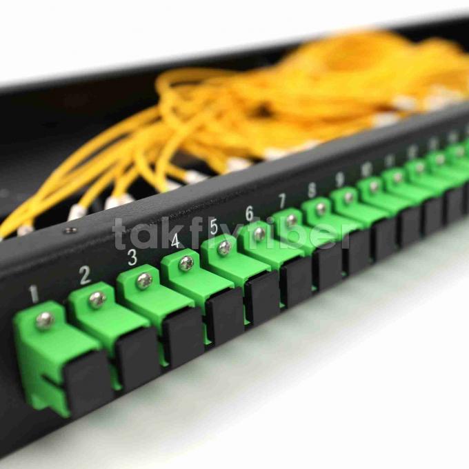 GPON 1x32 Rack Mount PLC Splitter Single Mode G657A SC Connector Pre ...