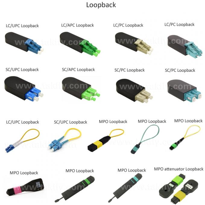 MTP Male Type Elite Singlemode Loopback G657A1 Fiber Cable
