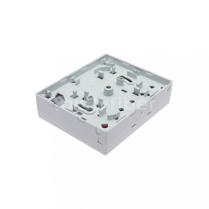 1core 2core 4core FTTH Faceplate SC LC Adapter UL94V0 ABS Wall Mounting ...