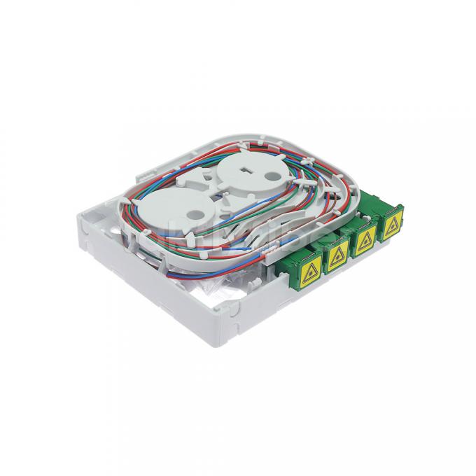 1core 2core 4core FTTH Faceplate SC LC Adapter UL94V0 ABS Wall Mounting ...